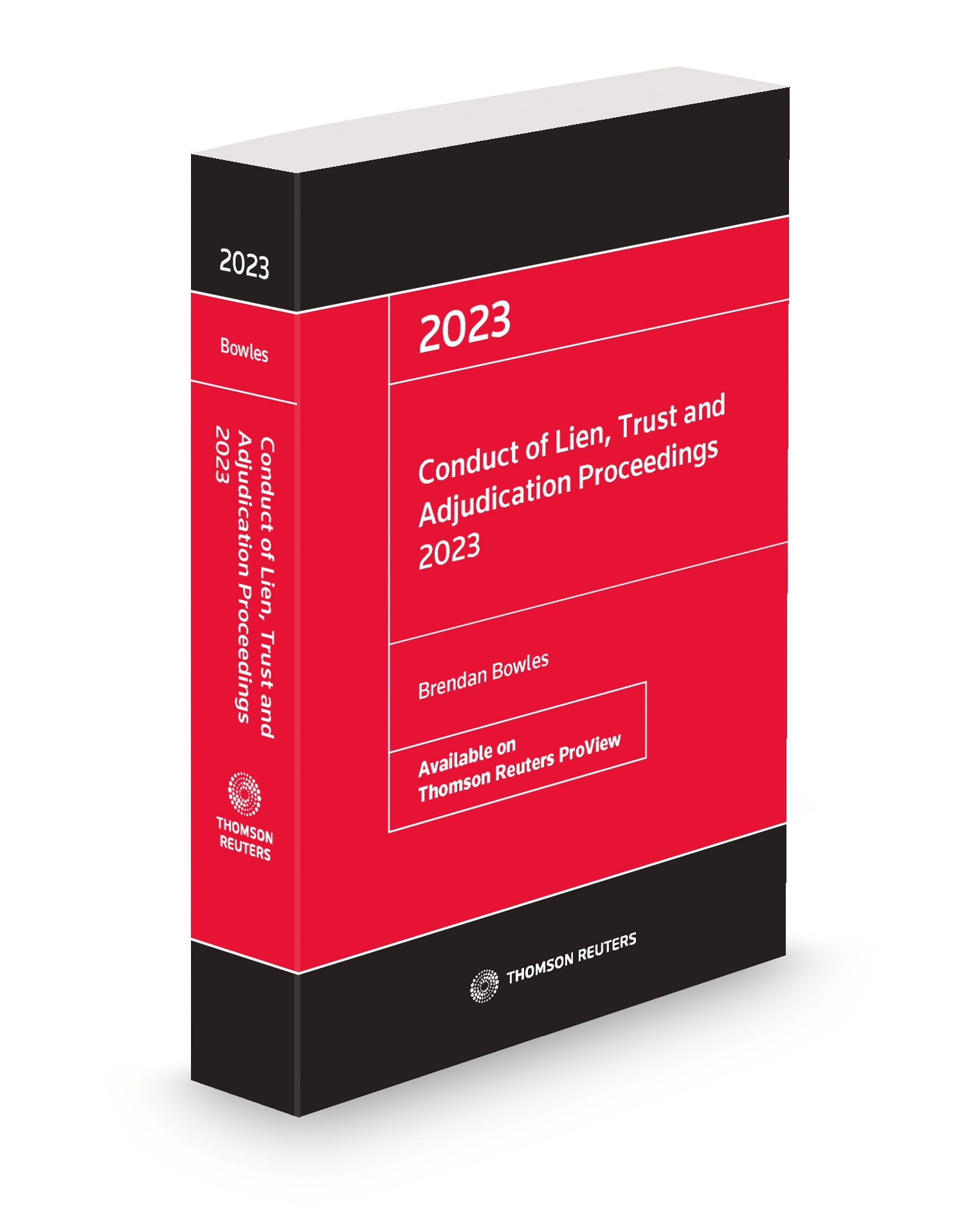 Conduct Of Lien Trust And Adjudication Proceedings 2023 Softbound