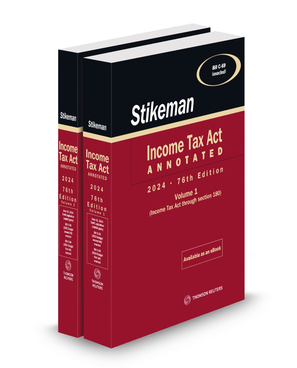 Stikeman Income Tax Act Annotated 2024, 76th Edition | Thomson Reuters