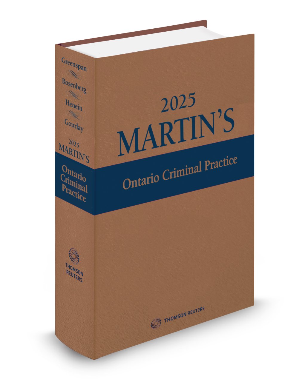 Martin's Ontario Criminal Practice, 2025 Edition | Thomson Reuters