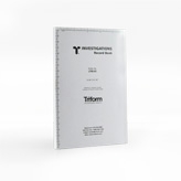 LTRB-85-WB Investigation Record Book, 8.25 x 5.5 | Thomson Reuters